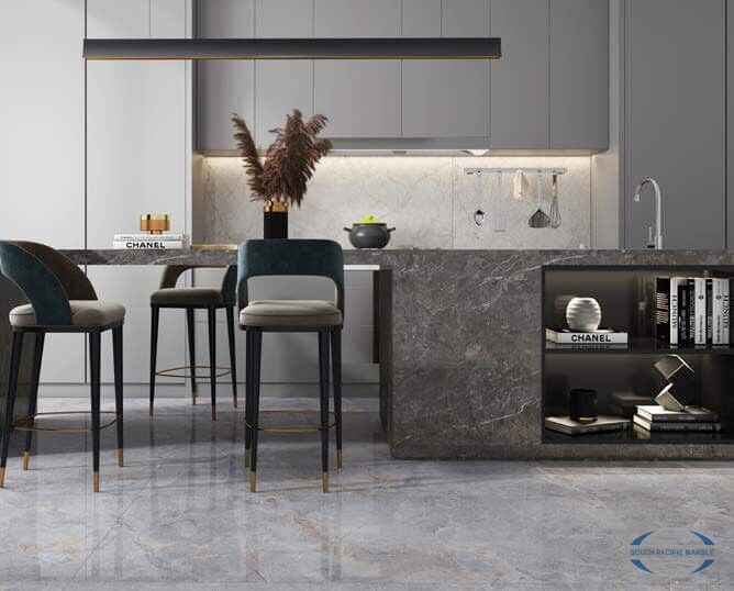 Sintered Tile (Large Format) - South Pacific Marble